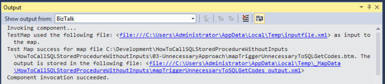 How to call a SQL stored procedure without any input parameters? | BizTalk360