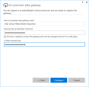 Access on-premise SQL Server data from Azure Logic Apps via On-Premises Data Gateway