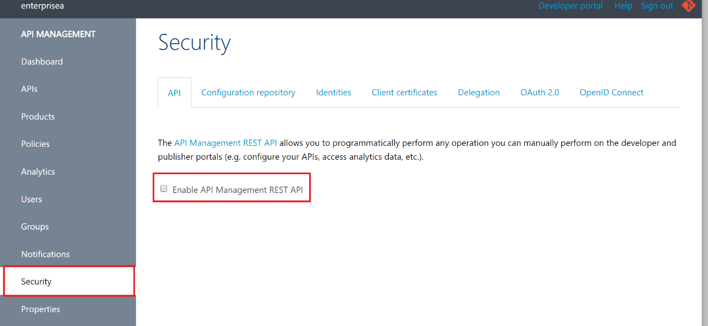 Azure API Management REST API - Working Method | BizTalk360