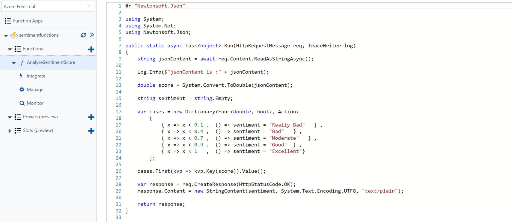 Building sentiment analysis solution with Logic Apps | BizTalk360 Blogs