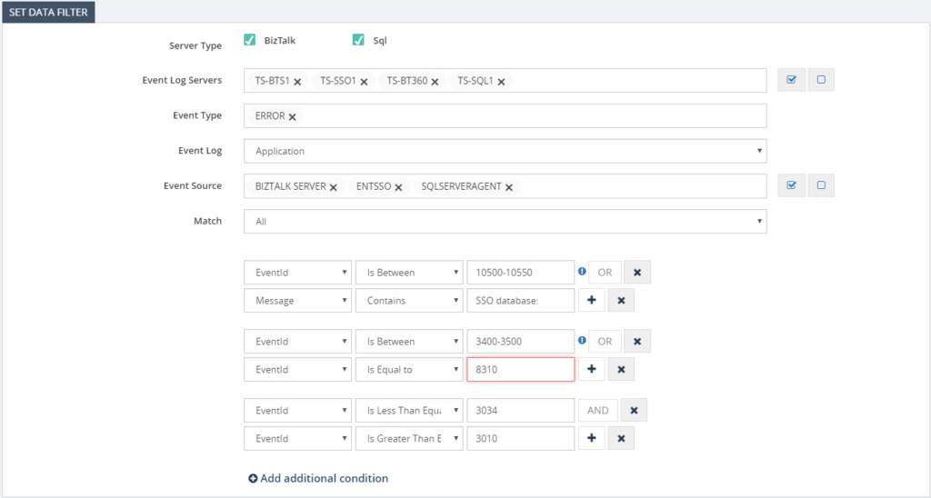 Event Log Data Monitoring in BizTalk360 | BizTalk360 Blogs