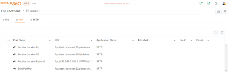 FTP/SFTP Monitoring for BizTalk Server | BizTalk360