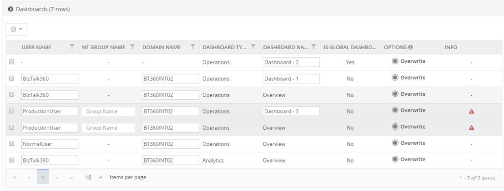 Extended Import/Export Configuration Part 2