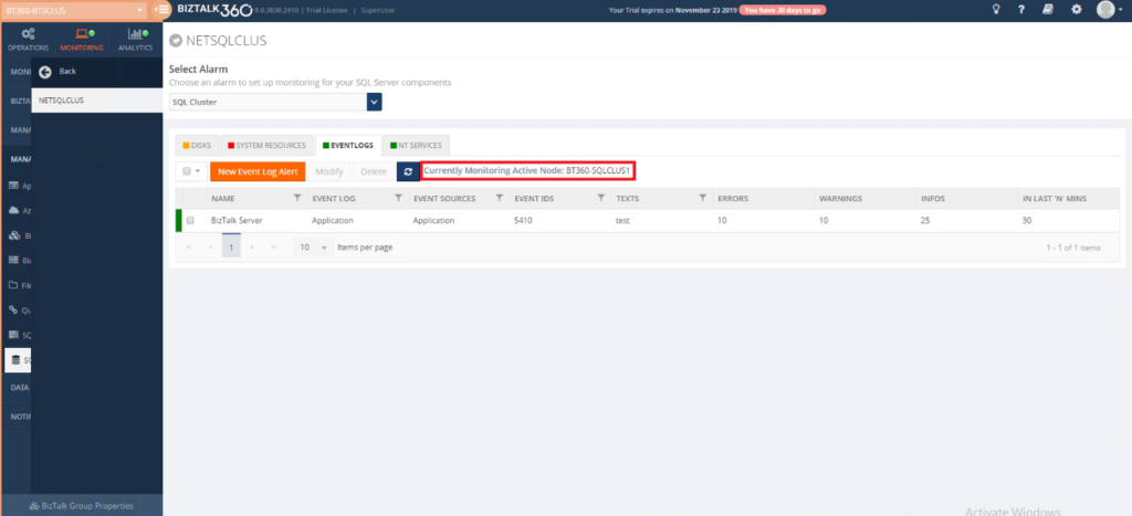 SQL Server Monitoring in BizTalk360 | BizTalk360 Blogs