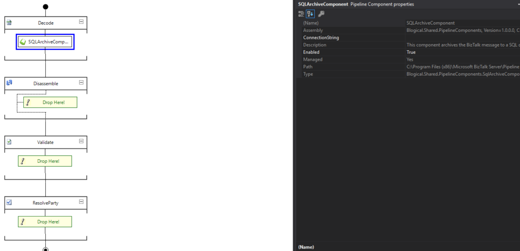 SQL Archive Pipeline Component | BizTalk360