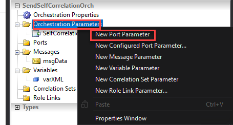 Configuring Self-Correlating Direct Bound Ports